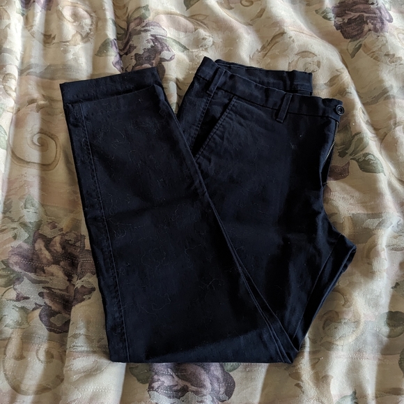 Uniqlo | Pants | Uniqlo Navy Blue Chinos | Poshmark